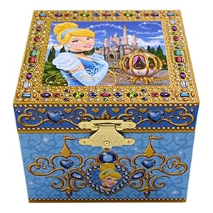 Amazon.com: Disney Parks Exclusive Cinderella Musical Jewelry Box: Toys ...