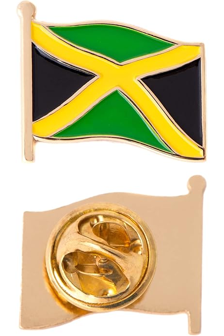 4 Pack Brazil Flag Lapel Pin - Brazilian Flags Pins Jamaica