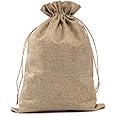 Amazon.com: Burlap Bags with Drawstring, 8"x12" Burlap Favor Sack (Lot ...