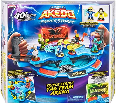 Legends of Akedo Powerstorm Triple Strike Tag Team Arena with 40 ...