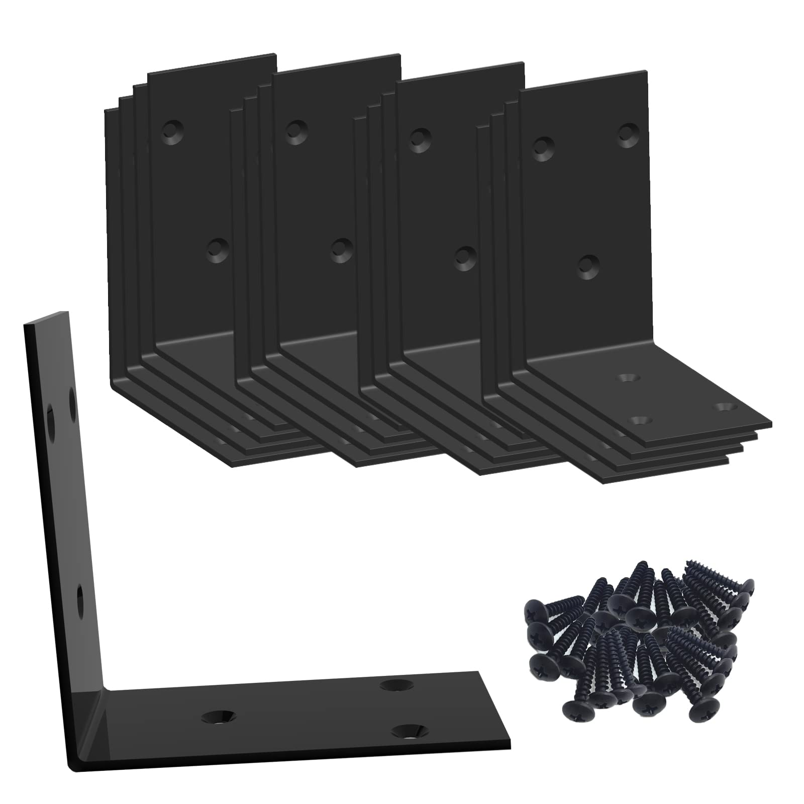 Raised Garden Bed Corner Brackets,L Bracket,Heavy Duty Corner Brace ...