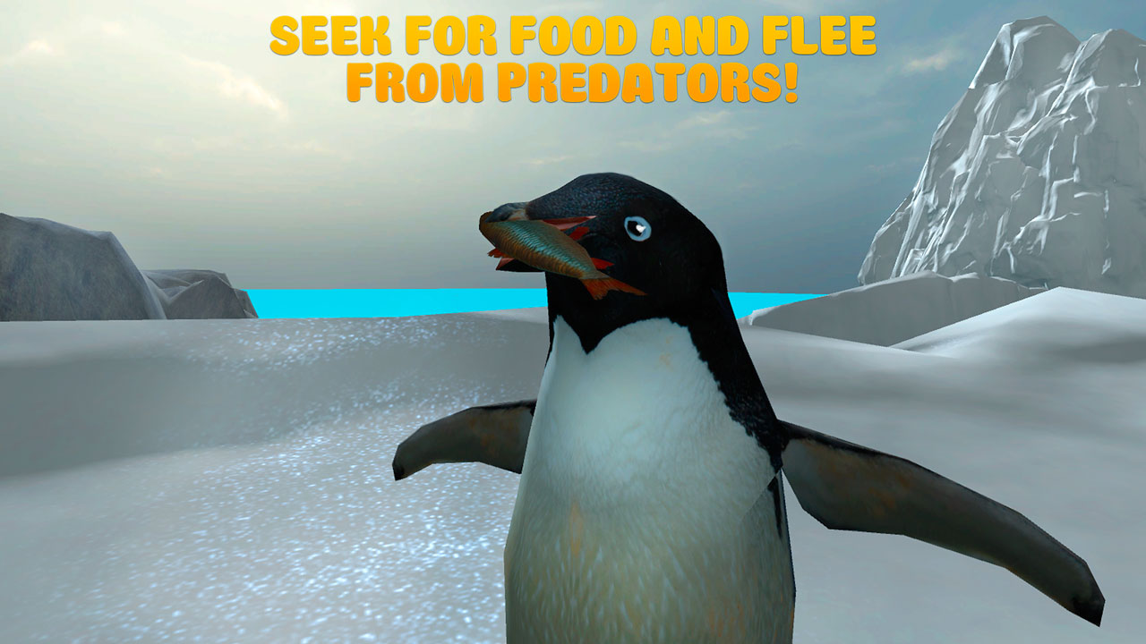 Amazon.com: Arctic Penguin Simulator 3D: Wild Animal Sim Bird Land ...