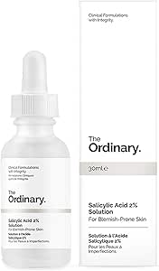 The Ordinary Salicylic Acid 2% Solution For Blemish Prone Skin, 30 ...