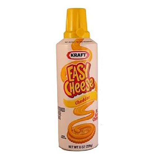 Kraft Easy Cheese, Cheddar, 8-oz, Count 1 - Cheese/Butter/Eggs in ...
