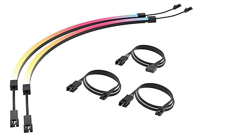 CORSAIR LS350 Aurora Light RGB Strips 350mm – 2X Magnetic Diffused ...