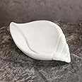 Amazon.com: Ceramic Soap Holder, Sea-Shell Soap Tray with Self Draining ...