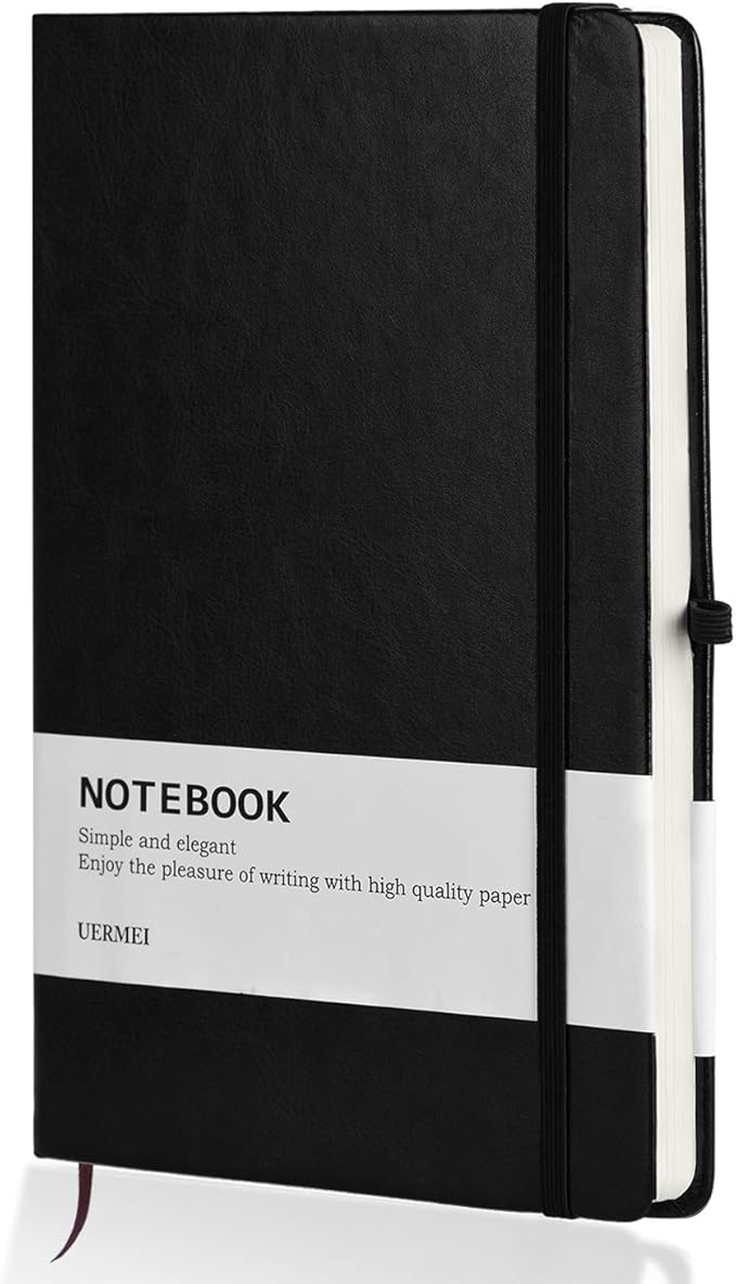 Blank Notebook/Journal Super Soft Feel Writing Notebook with Pen Loop ...