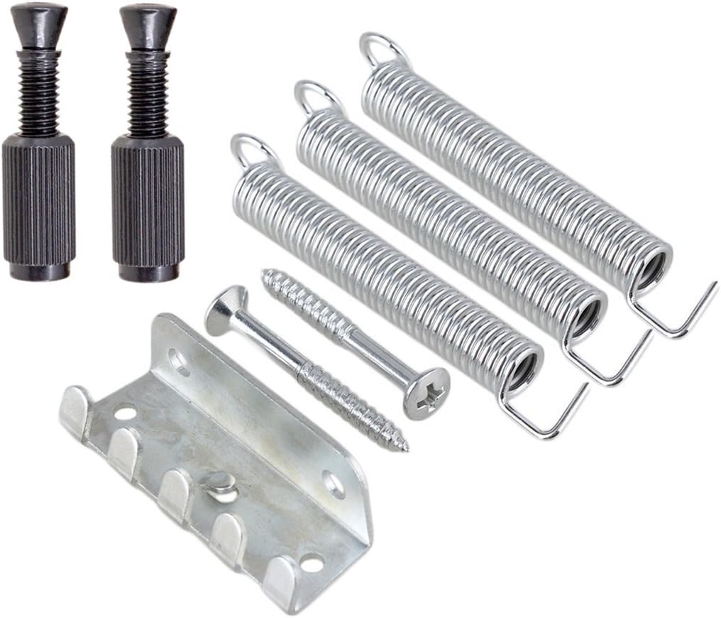 Set of 3pcs Noiseless Tremolo Spring Claw Kit & 2pcs Bridge Mounting ...