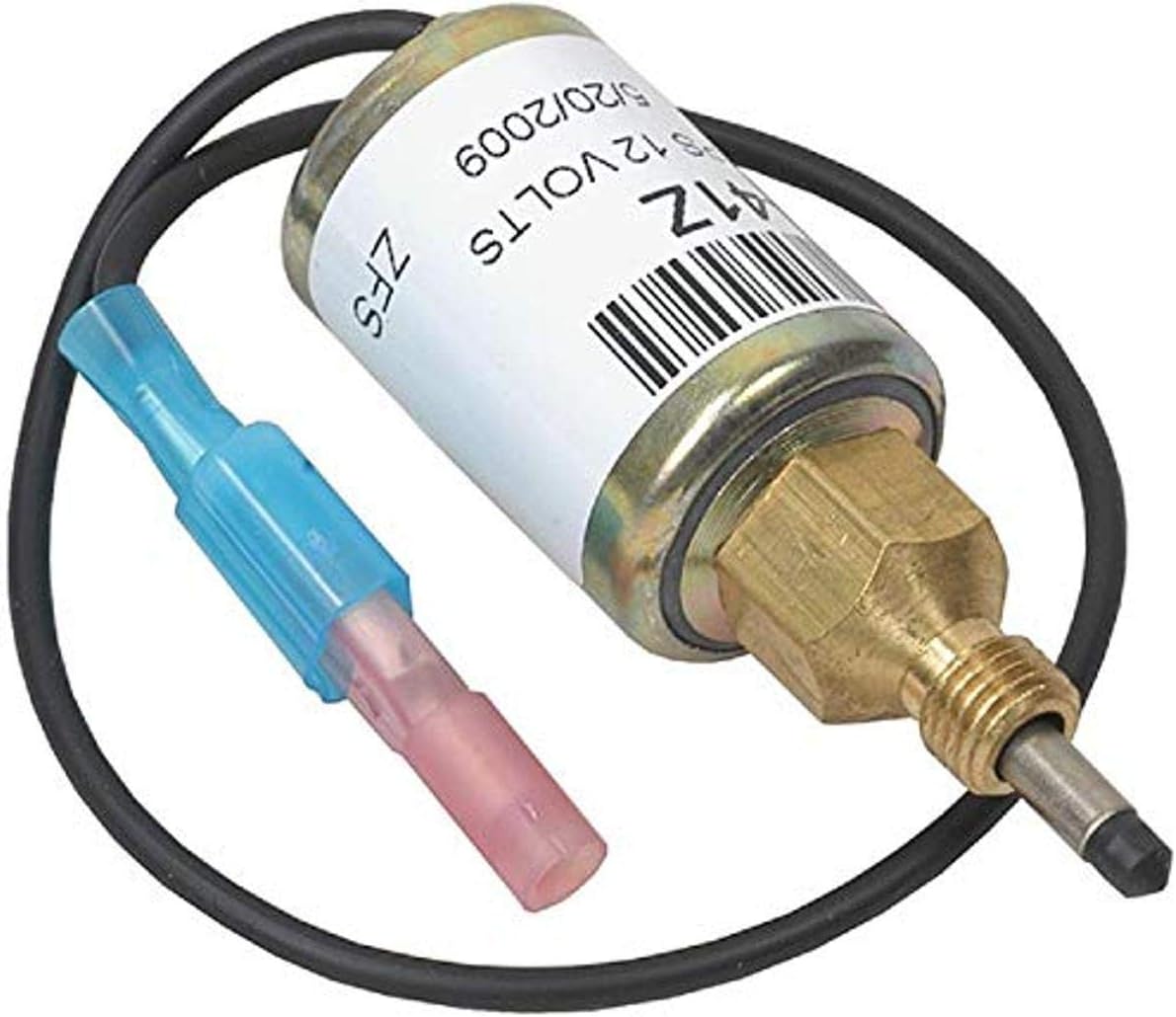 New Zenith Fuel System, Fuel Shut-Off Solenoid 12V Compatible with ...