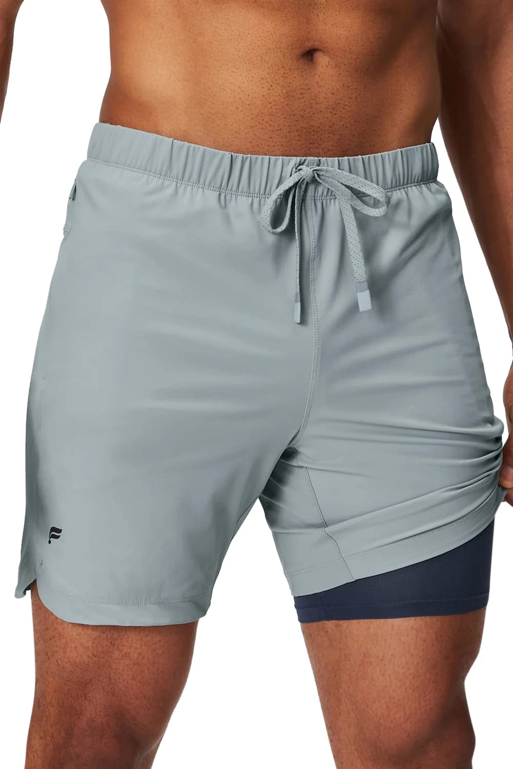 Fabletics Men's The One Short (Lined), Training, Swimming, Lightweight ...