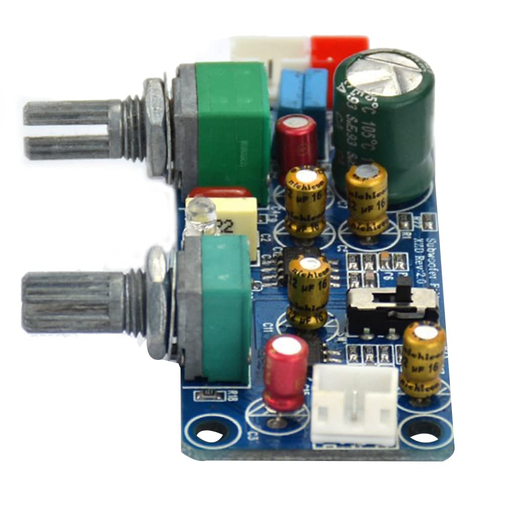 Mua Thinaokii Low Pass Filter, Bass Subwoofer Preamp Board, Single ...