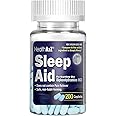 Amazon.com: HealthA2Z Sleep Aid 200 Caplets | Diphenhydramine HCl 25mg | Regular Strength ...