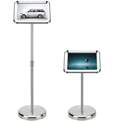 Adjustable A4 Poster Stand with Rotatable Display Philippines | Ubuy