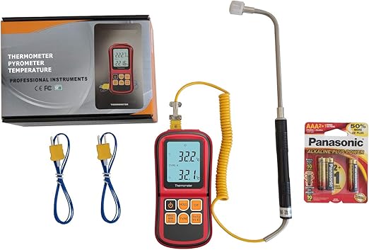 Digital Surface Pyrometer Thermometer Temperature - - Amazon.com