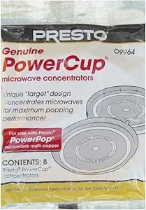 Amazon.com: Presto 09964 Microwave Power Pop Powercup Popcorn ...