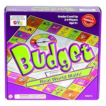 Amazon.com: Learning Advantage Budget - Budgeting Game for Kids - Teach ...
