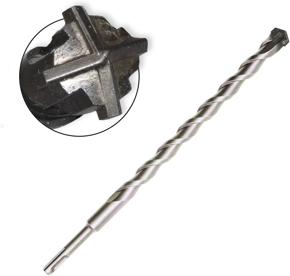 SDS Plus Bohrer Steinbohrer Betonbohrer Ø 8 mm x 450 mm: Amazon.de ...