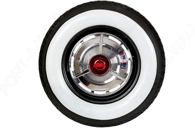 Amazon.com: 16 inch Rims 3 inch Wide White Wall Portawalls Topper ...