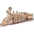 Amazon.com: Wood Trick Wooden Toy Train Set with Railway - 34x7″ - Locomotive Train Toy ...