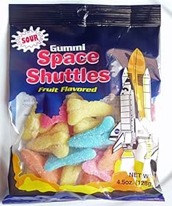 Amazon.com : Sour Space Shuttle Gummis : Gummy Candy : Grocery ...