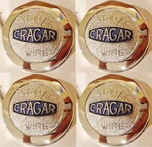 Amazon.com: Cragar STAR WIRE WHEEL CENTER CAP SET OF 4: Automotive