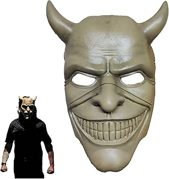 Amazon.com: Kidnapper Mask The Black Phone 2022 Horror Movie Halloween ...