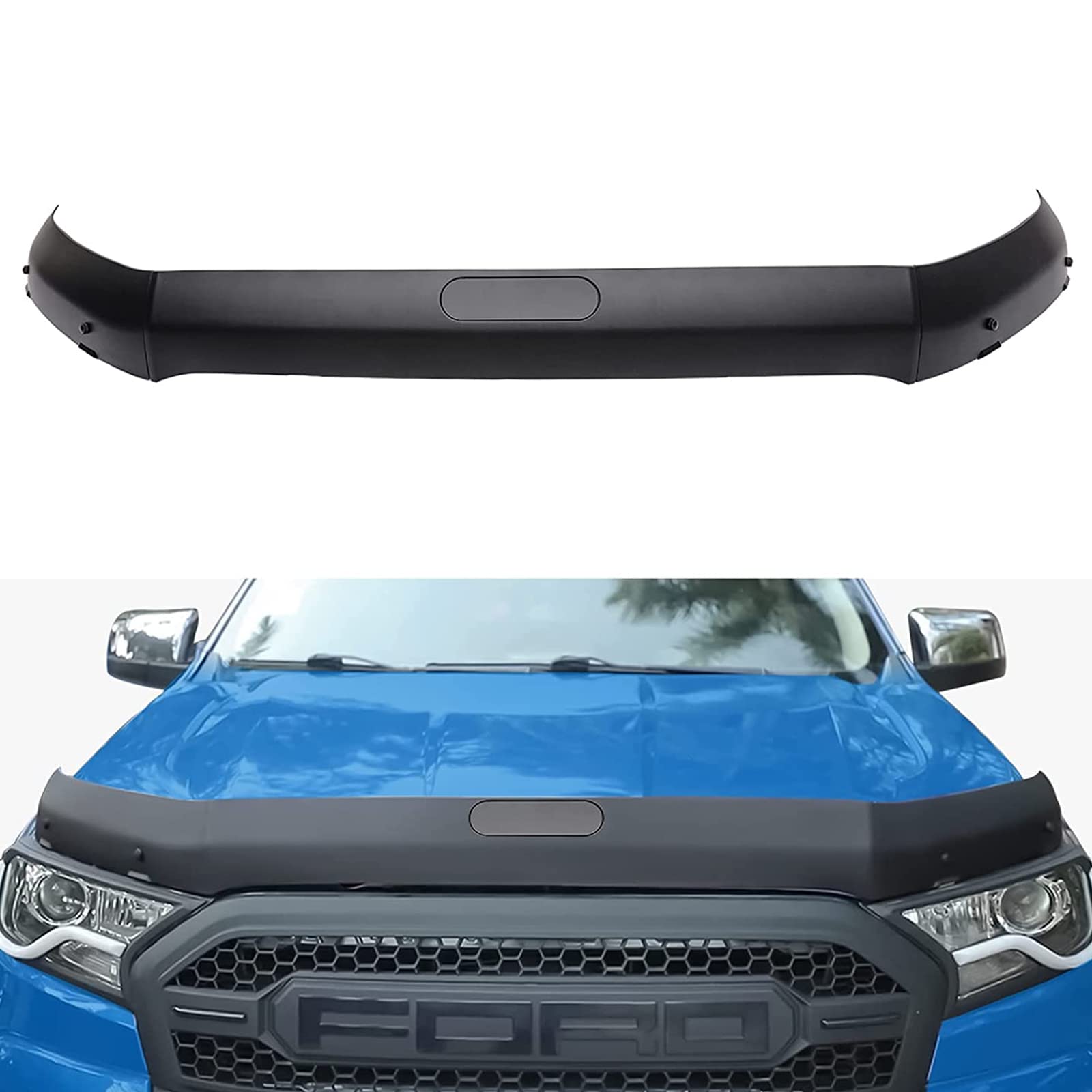 Mua JHCHAN Wind Deflector Bonnet Protection Bonnet Deflector for Ford ...