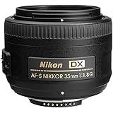 Amazon.com : Nikon AF-S DX NIKKOR 35mm f/1.8G Lens with Auto Focus for ...