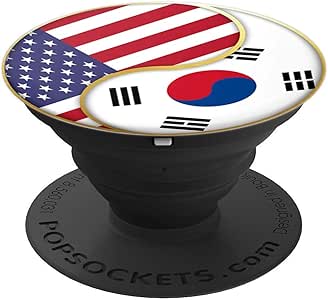 Amazon.com: Korea Pop Socket Korea Popsocket Korean American Korea ...