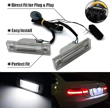 Amazon.com: FEXON Trunk Release Switch Button Assembly with License ...