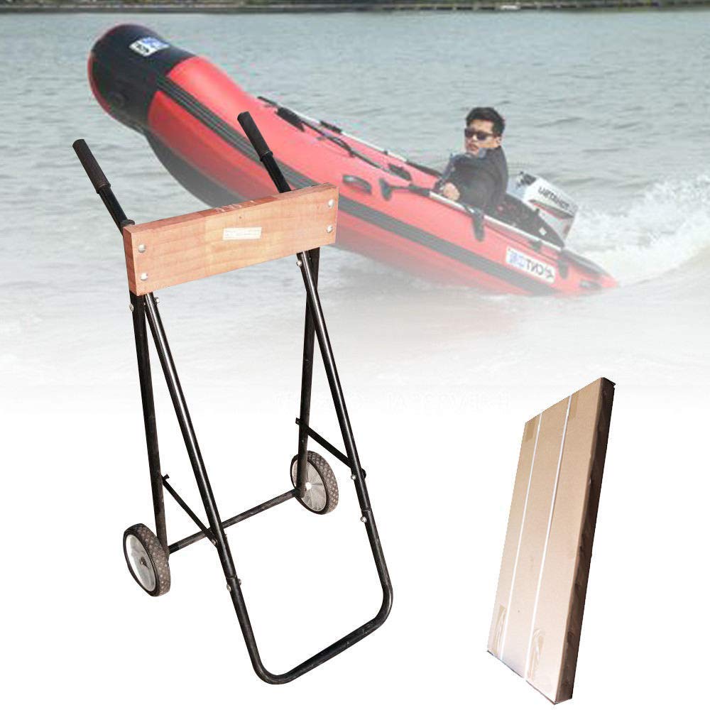 Buy Motorboat Cart 100KG Outboard Motor Engine Trolley Stand Boat ...