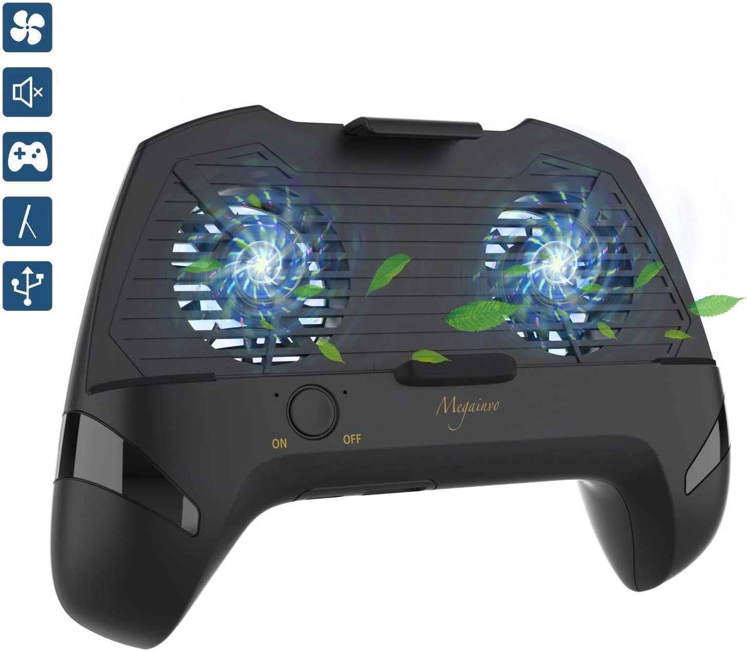 Amazon.com: Mobile Game Controller Radiator Phone Cooling Pad Gaming ...