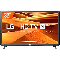 Smart TV LED 32" HD LG 32LM621CBSB.A - IA LG ThinQ, Wifi | Amazon.com.br
