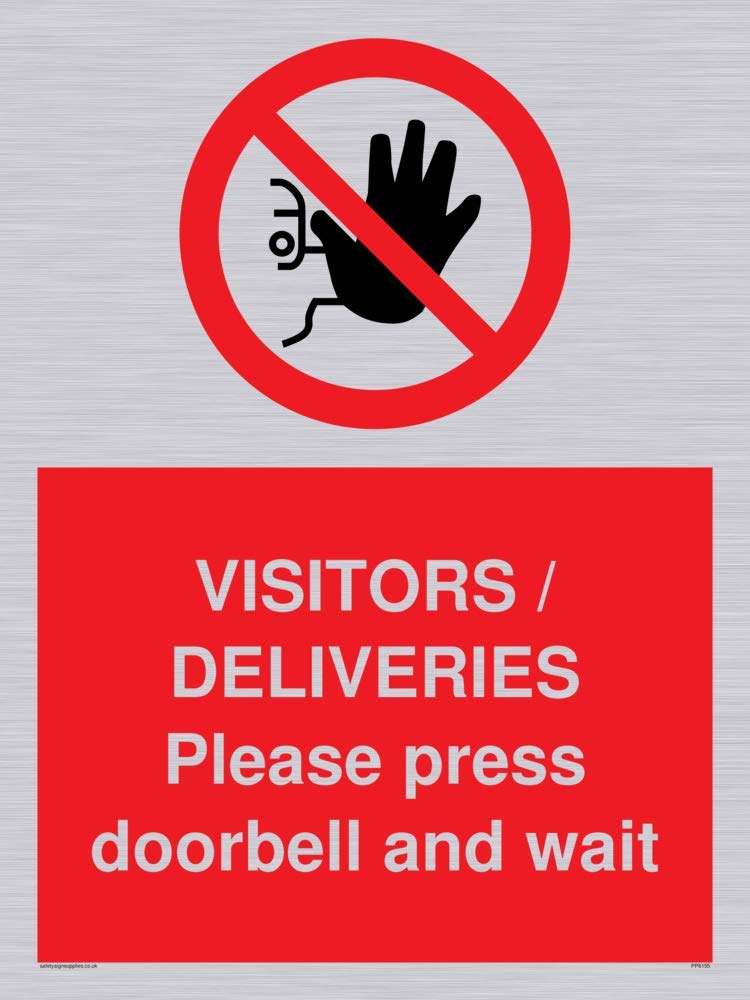 VISITORS/DELIVERIES Please press doorbell and wait – BigaMart