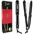 Amazon.com : DORISILK Steam Straighteners for Hair, Professional Salon Ceramic Tourmaline Vapor ...