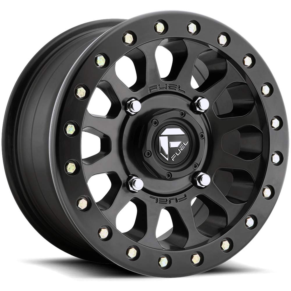 Amazon.com: Fuel Vector Bead Lock black Wheel with Painted Finish (15 x ...