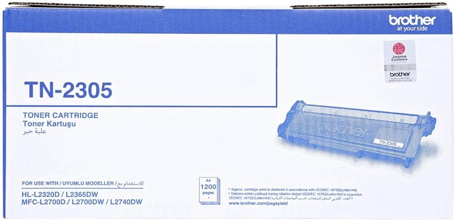 Brother Toner Cartridge - Tn-2305, Black: Buy Online at Best Price in ...