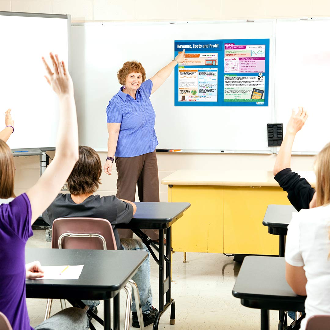 Revenue, Costs and Profit | Business Posters | Laminated Gloss Paper ...