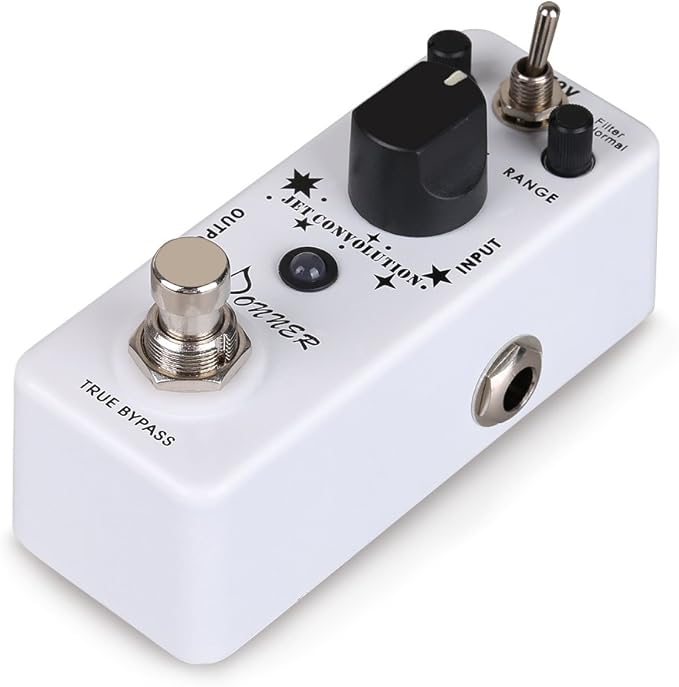 Amazon.com: Donner Jet Convolution Flanger Mini Guitar Effects Pedal ...