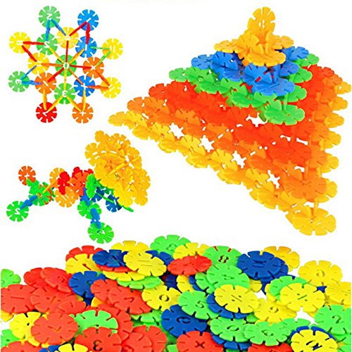 Купить Fashionclubs Creative Plastic Snowflake Building Interlocking ...