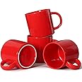 Amazon.com: Smilatte 12 oz Stackable Coffee Mugs for Office Party, M101 ...
