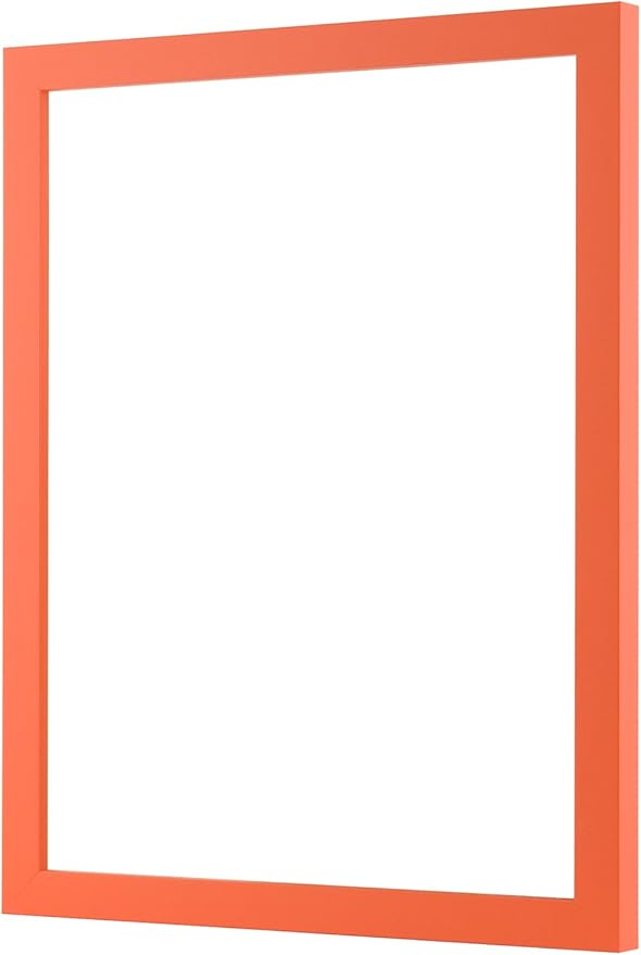 Orange picture frame - A4: Amazon.co.uk: Kitchen & Home