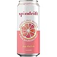 Amazon.com: Spindrift Sparkling Water, Grapefruit Flavored, Made with Real Squeezed Fruit, 16 Fl ...