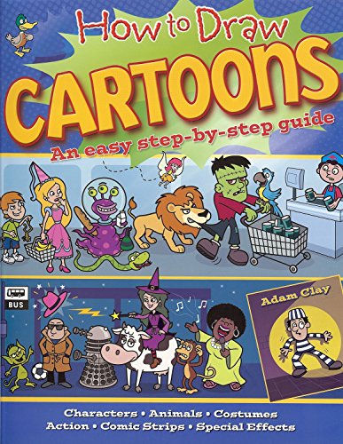 How to Draw Cartoons: An Easy Step-by-Step Guide (Reading Level V ...