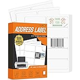 Amazon.com : Colemoly 2" x 4" Shipping Labels, 3500 Mailing Labels 10 ...