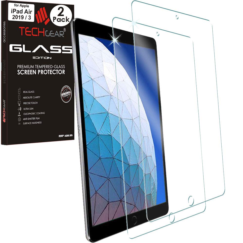 TECHGEAR [2 Pack] GLASS Edition Screen Protector Compatible with Apple ...