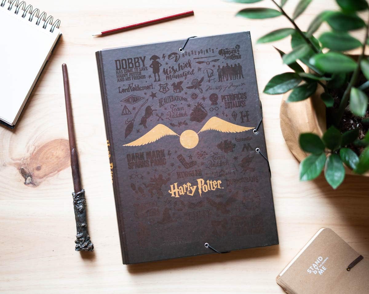 Grupo Erik – Official Harry Potter Folder – A4 Elastic Folder – BigaMart