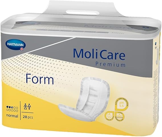 MoliCare Premium Form Incontinence Pads - Normal (1 Pack of 28): Amazon ...