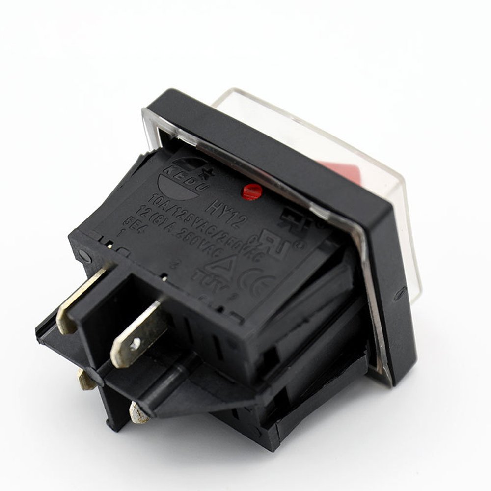 Dimmer Switches KEDU HY12 4 Pins Waterproof ON-Off Push Button Switches ...