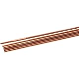 Forney 47302 Bare Brass Gas Brazing Rod, 1/8-Inch-by-36-Inch, 6-Rods ...